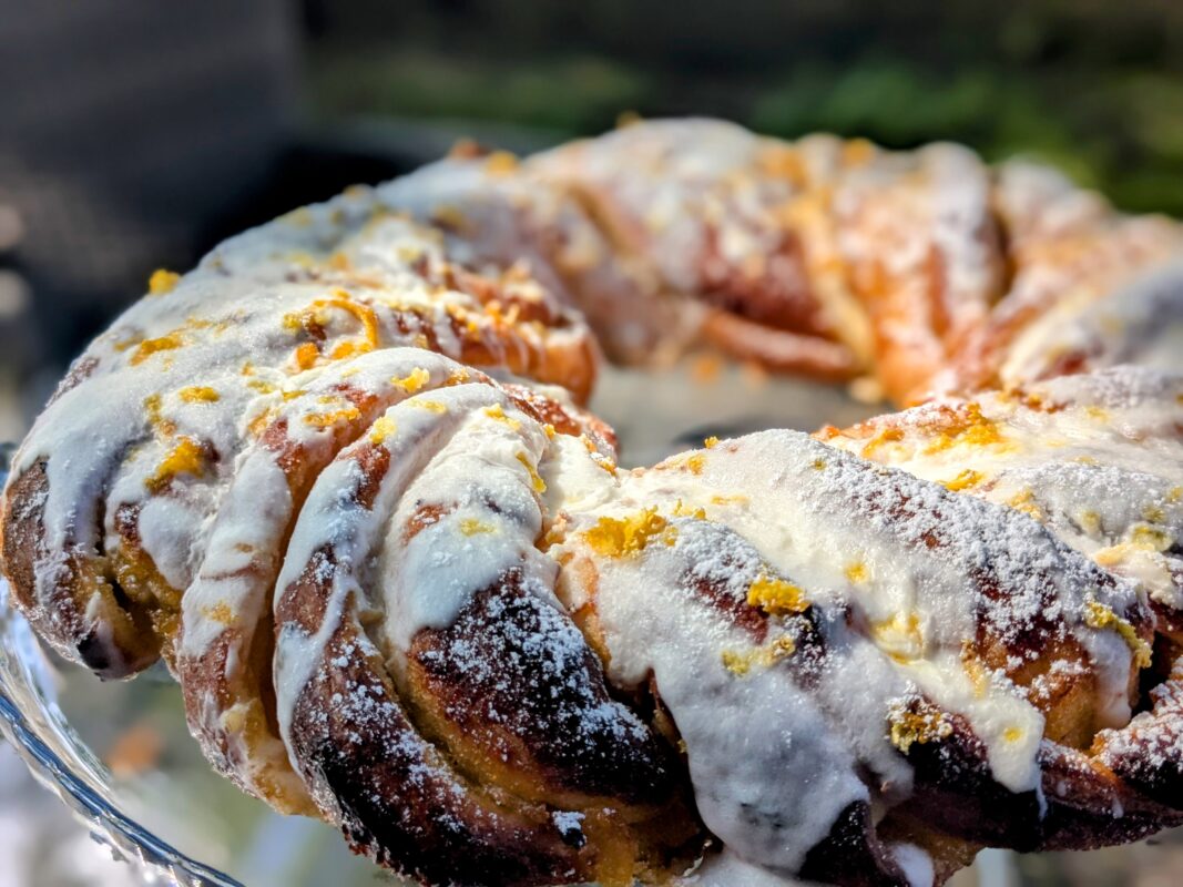 Apelsini-kakaoglasuuri kringel - Pelgu Pagar